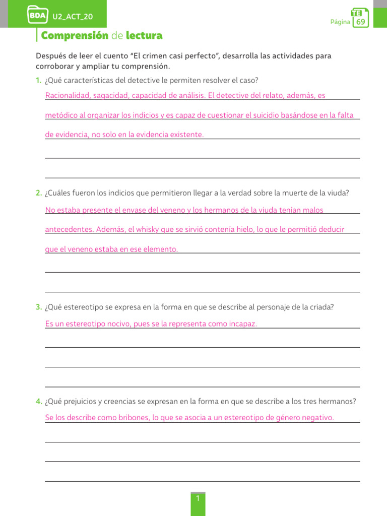 U2_ACT_20_SOL 22-07-2024 | PDF