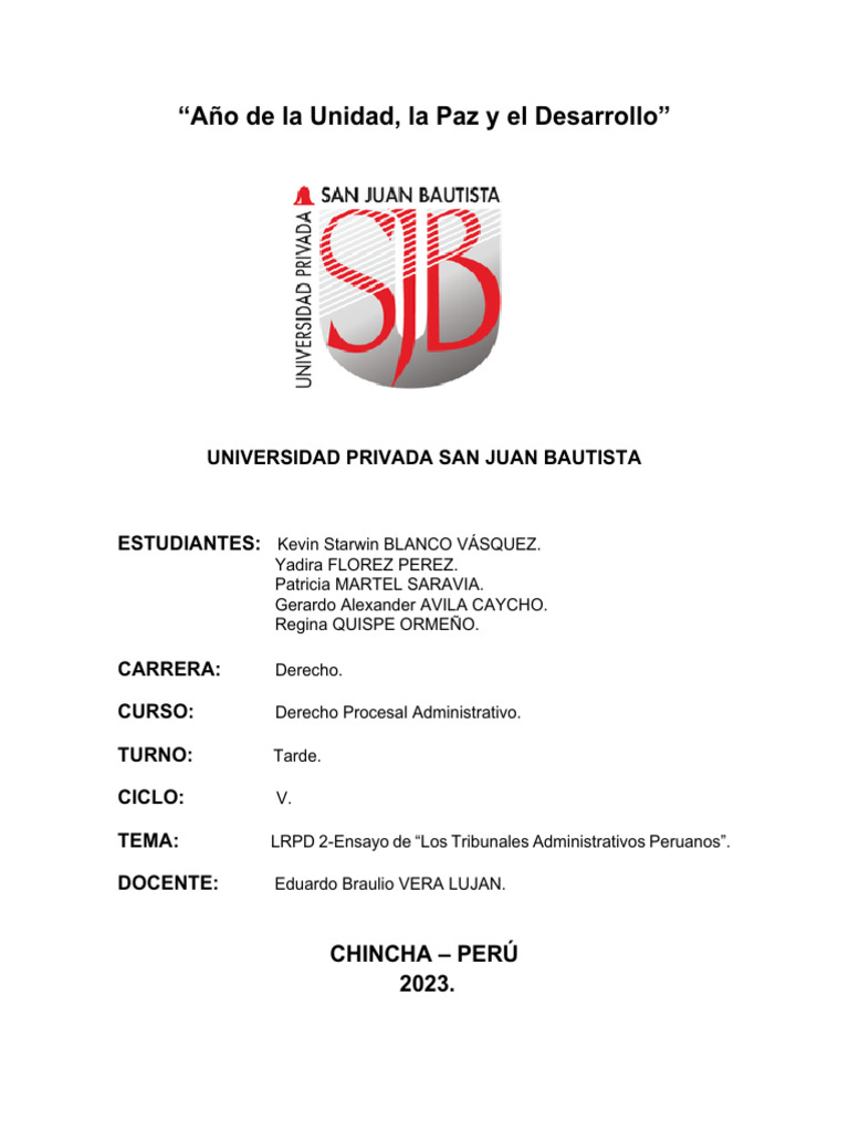 LRPD 2 Administrativo | PDF