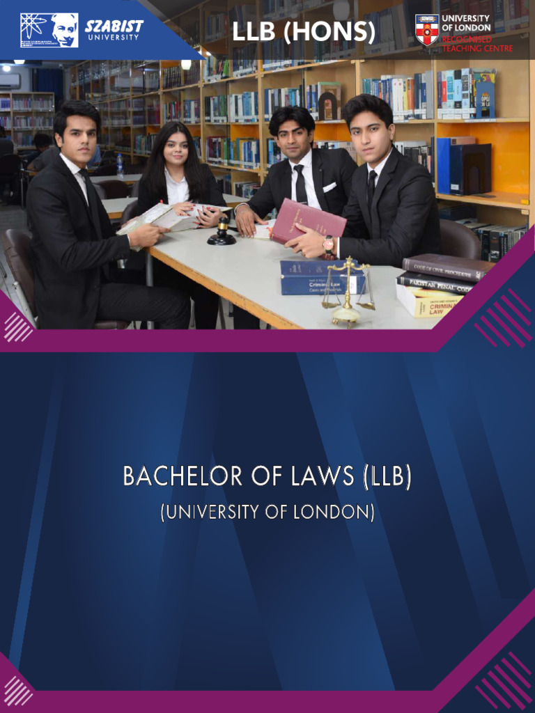 LLB Brochure 2024 - Compressed | PDF