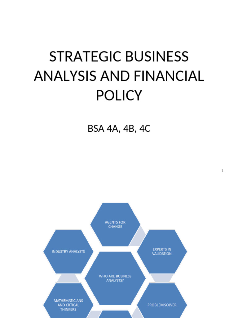 Strategic Business Analysis | PDF