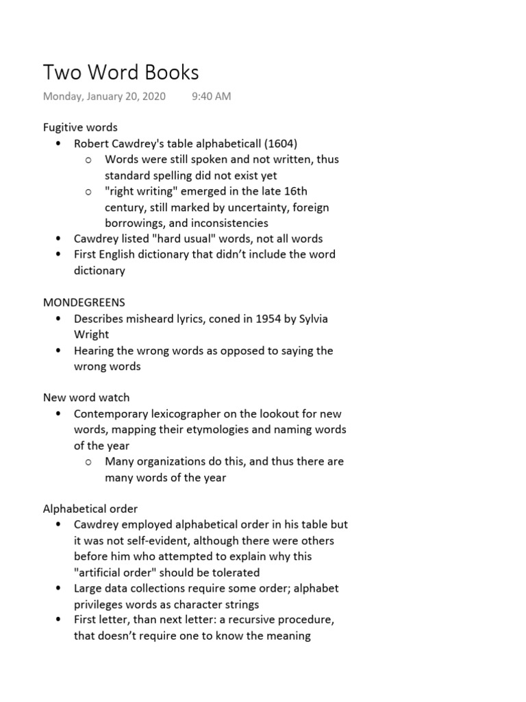 Jan 20 Two Word Books PDF