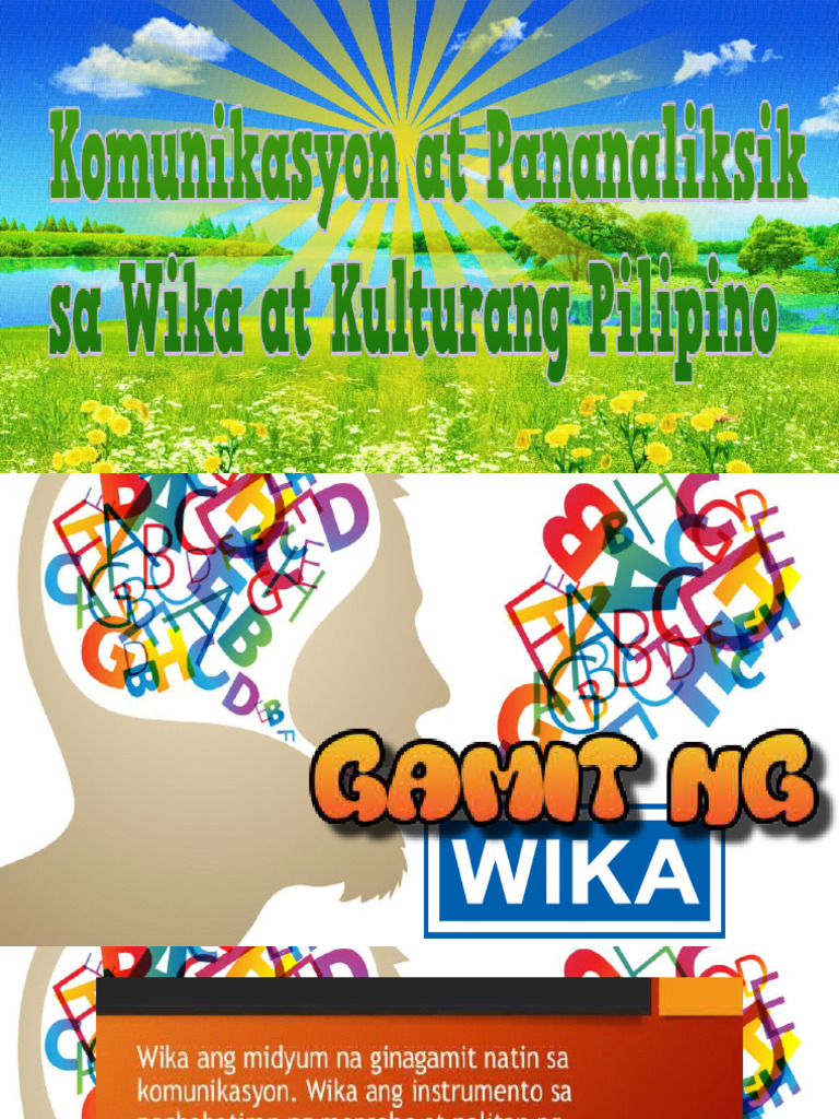 Kompan Q1 WK3 Gamit NG Wka | PDF