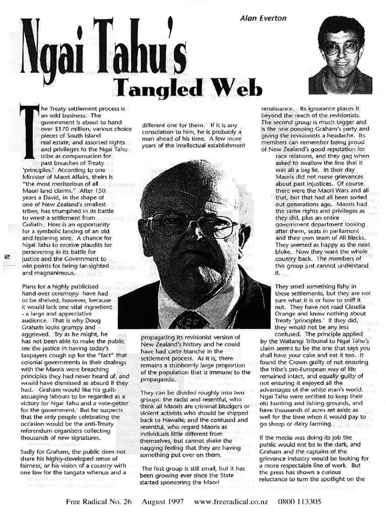 Ngai Tahu's Tangled Web | PDF