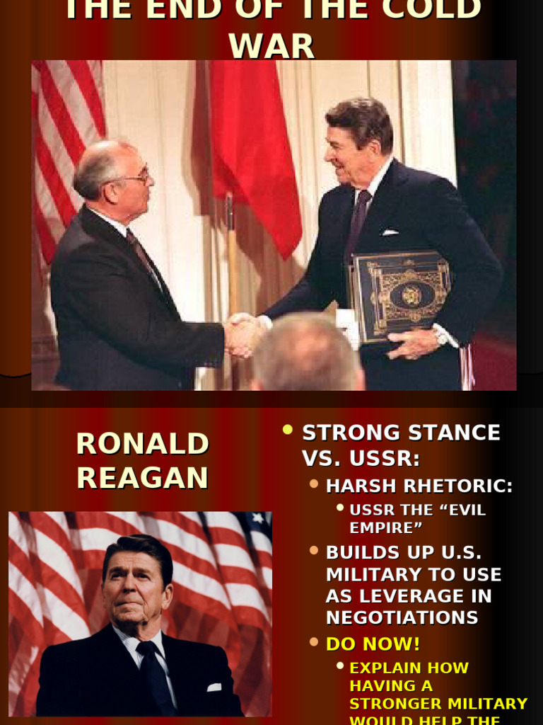 Reagan and End of Cold War | PDF