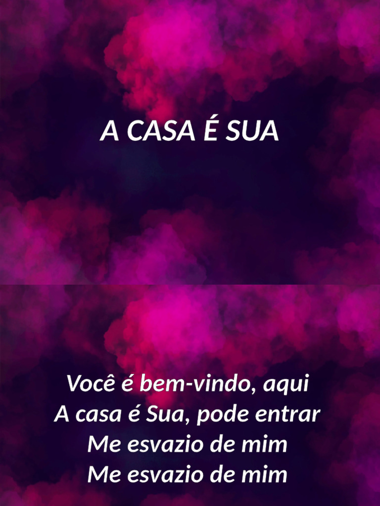A Casa É Sua | PDF