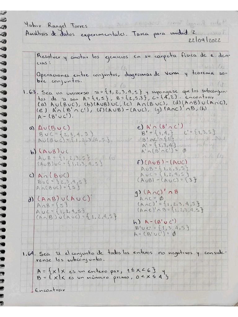 Yahir Rangel Torres. Tarea Análisis de Datos | PDF
