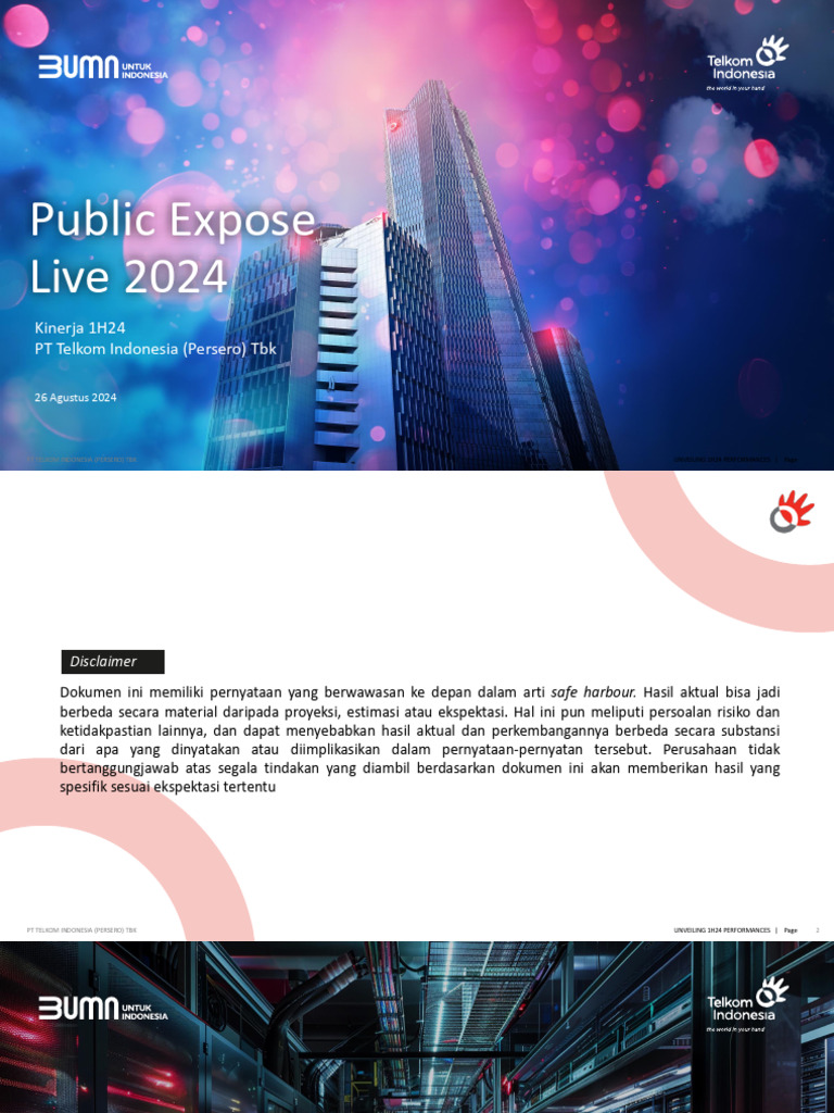 TLKM Public Expose 2024 | PDF