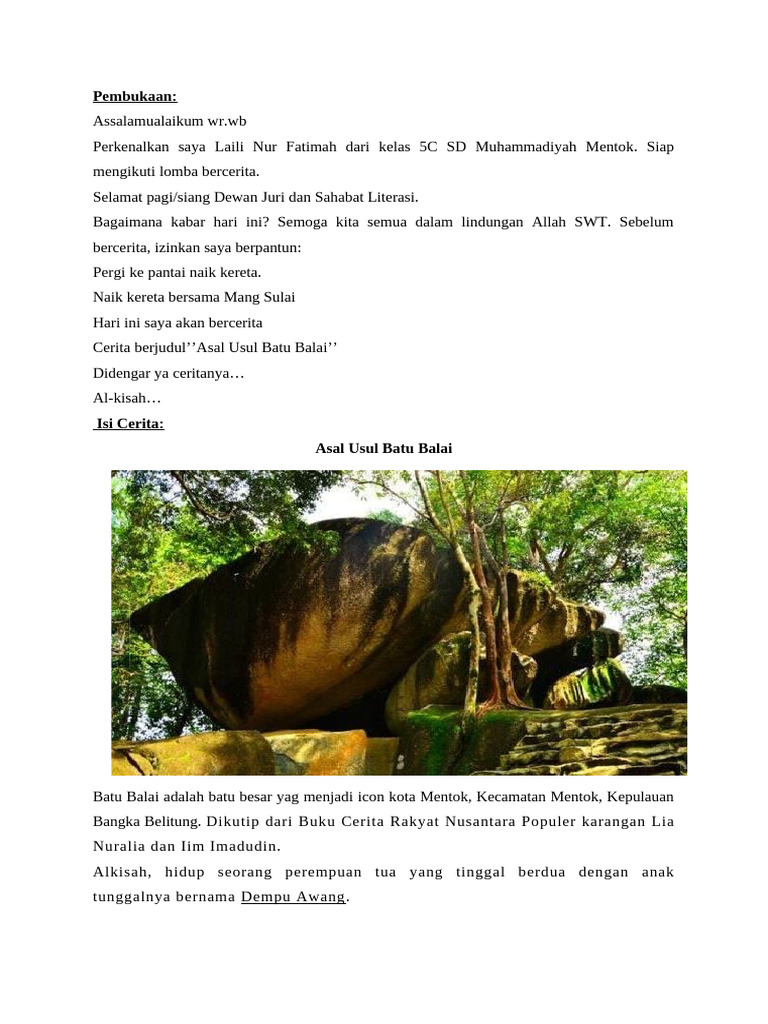 Laili Batu Balai | PDF