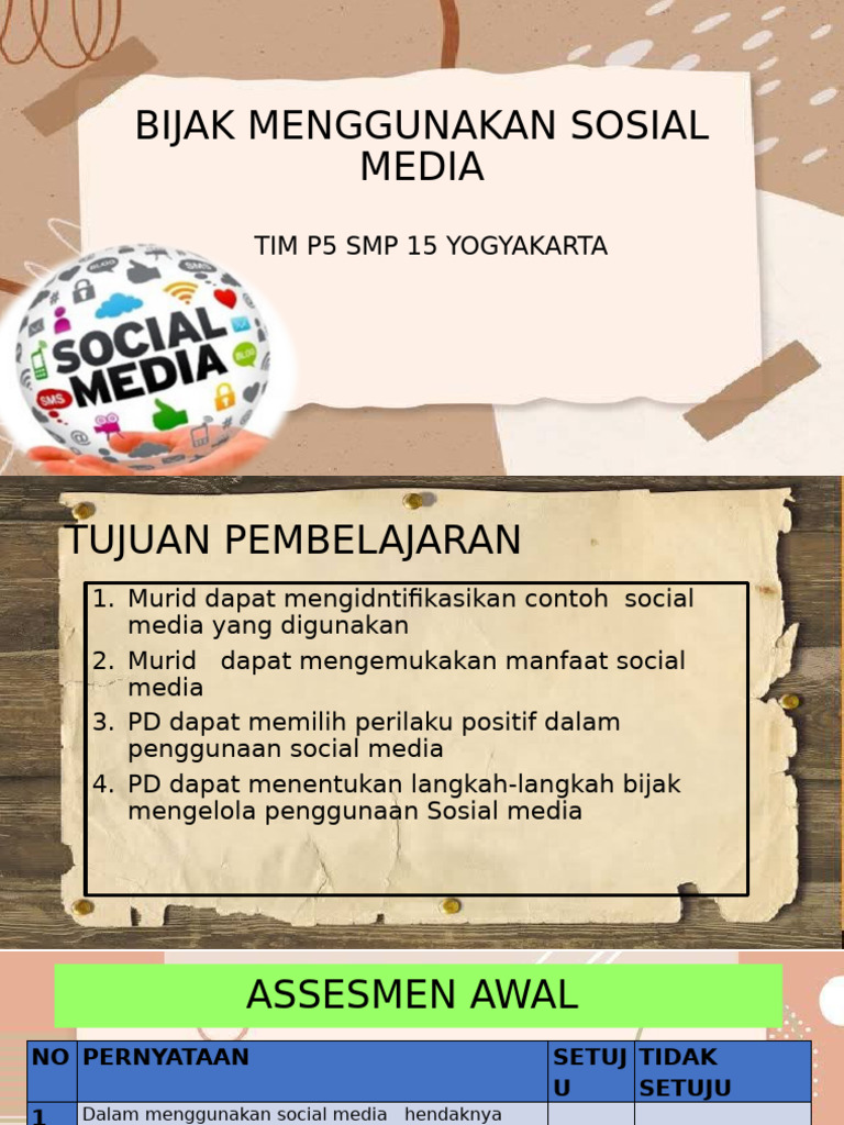 Bijak Menggunakan Sosial Media | PDF