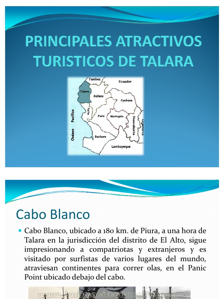 Principales Atractivos Turisticos de Talara