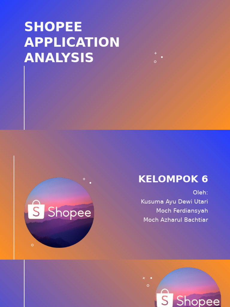Shopee Application Analysis | PDF