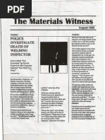 Aisc Audit Checklist For QC Manager | PDF | Welding | Construction