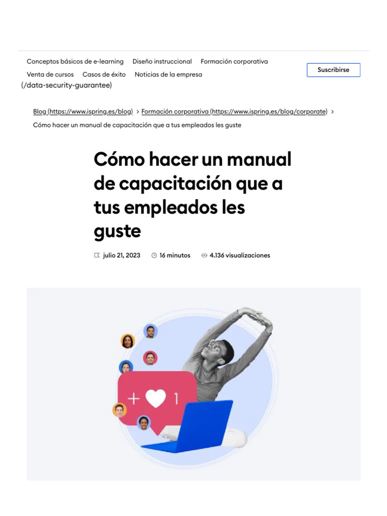 Cómo Hacer Un Manual de Capacitación - Una Guía Completa | PDF