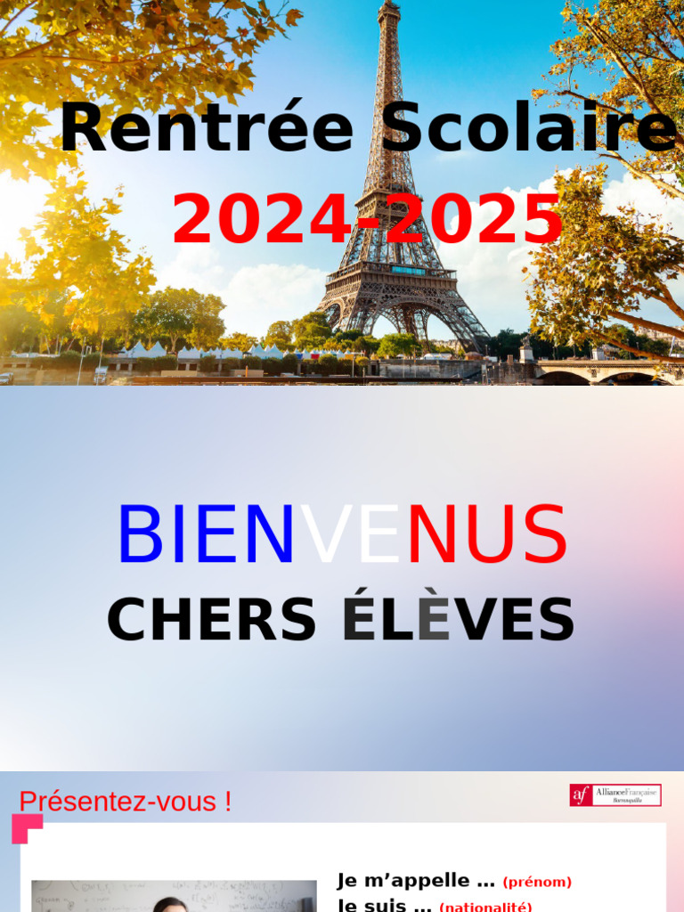 Rentrée Scolaire - Les Règles Et Informations | PDF