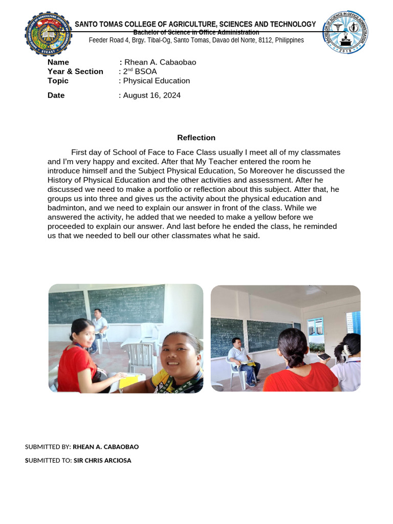 Pe Reflection | PDF