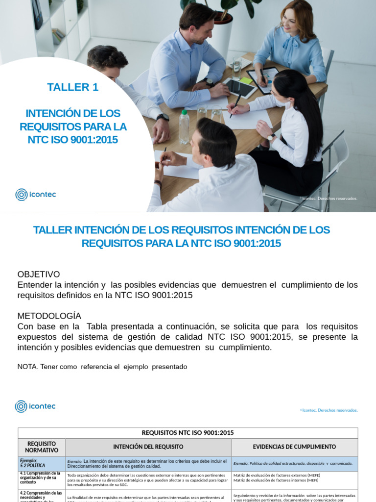 Requisitos NTC Iso 9002 - 2015 | PDF