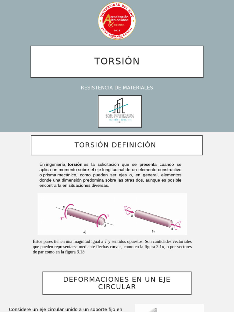 TORSIÓN | PDF