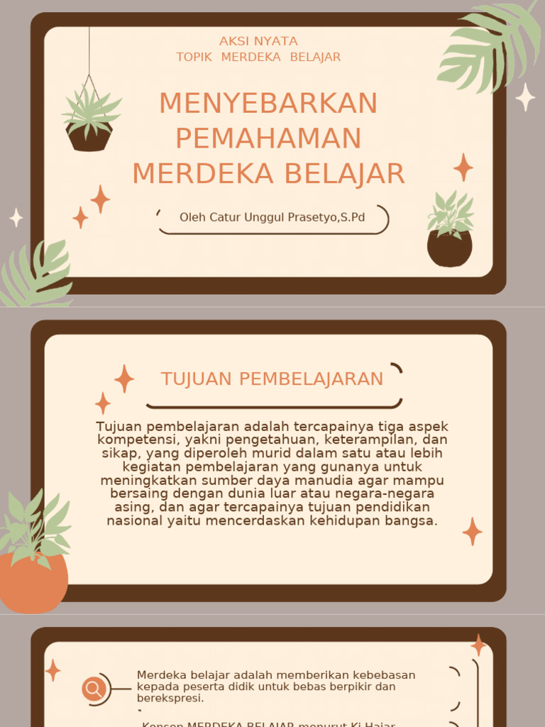 Topik Merdeka Belajar | PDF