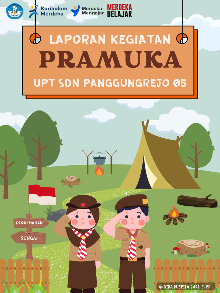 Laporan Pembina Ekstra Pramuka Dika | PDF