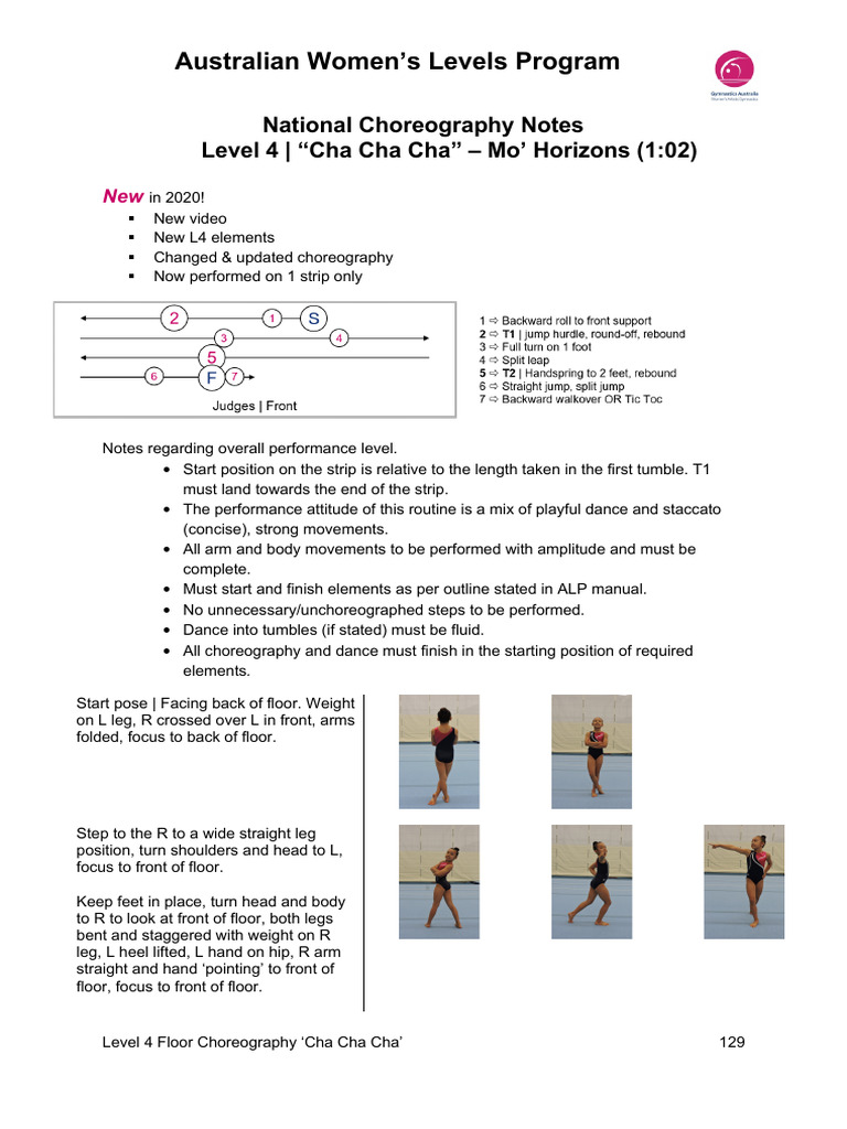 L4 Floor Cha Cha Cha | PDF