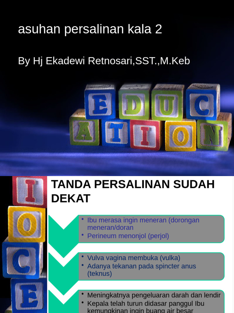 Pertemuan 7 (Asuhan Persalinan Kala II) | PDF