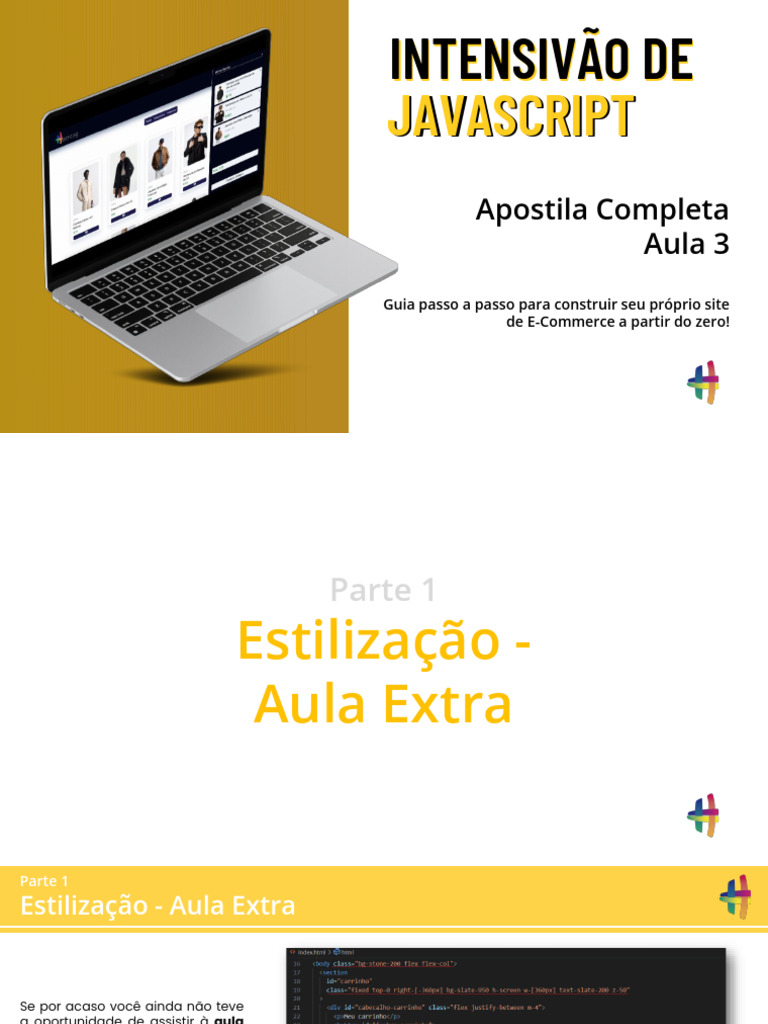 Apostila Intensivão de Javascript - Aula 3 | PDF