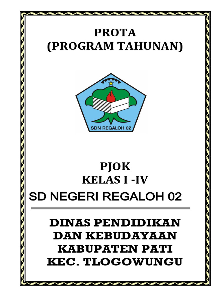 Prota Pjok 1-6 | PDF