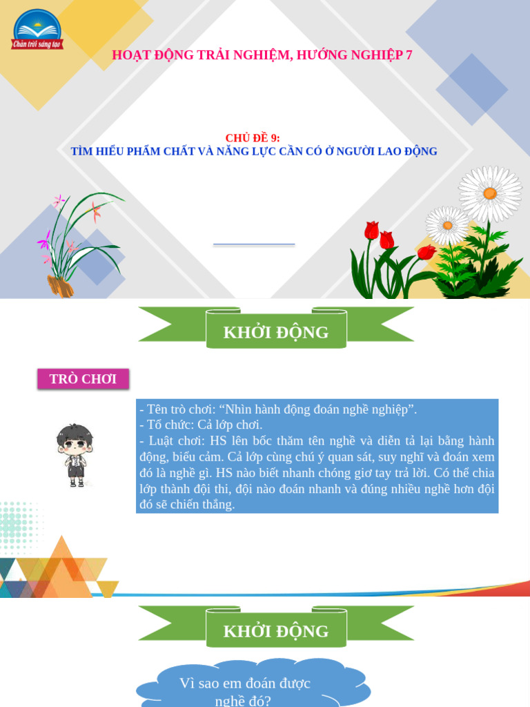 CHU DE 9 HĐTN-HN 7 CTST bản 1 | PDF