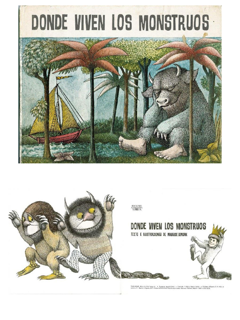Donde Viven Los Monstruos PDF | PDF