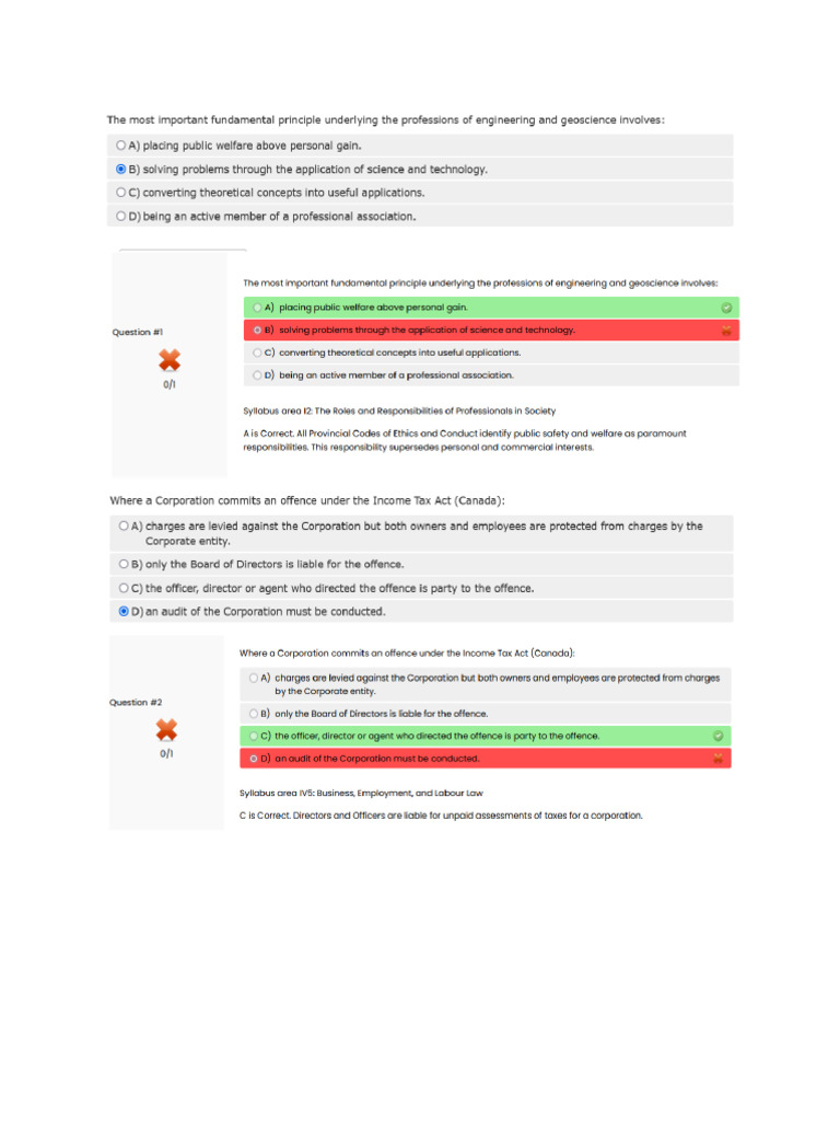 1st Practice Question Set | PDF
