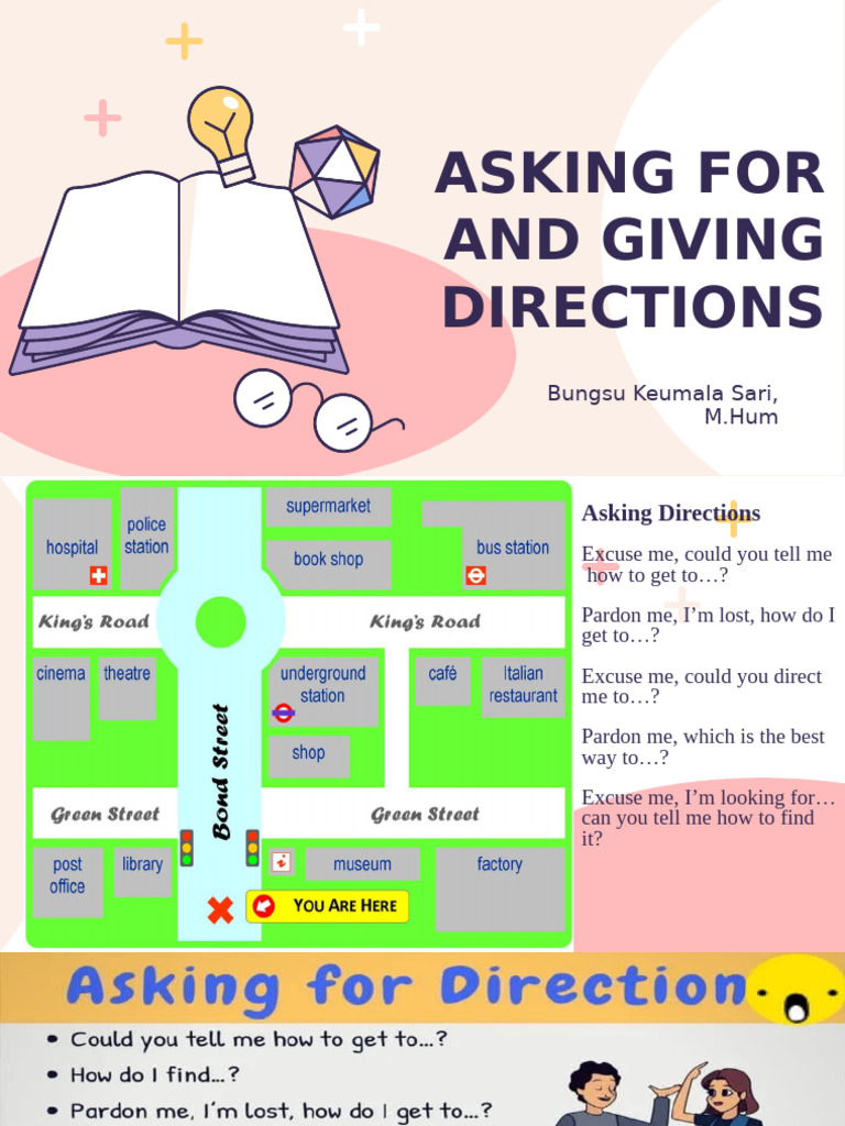 Asking For and Giving Direction | PDF