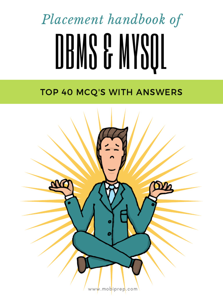 Top 40 DBMS and SQL Interview Questions | PDF