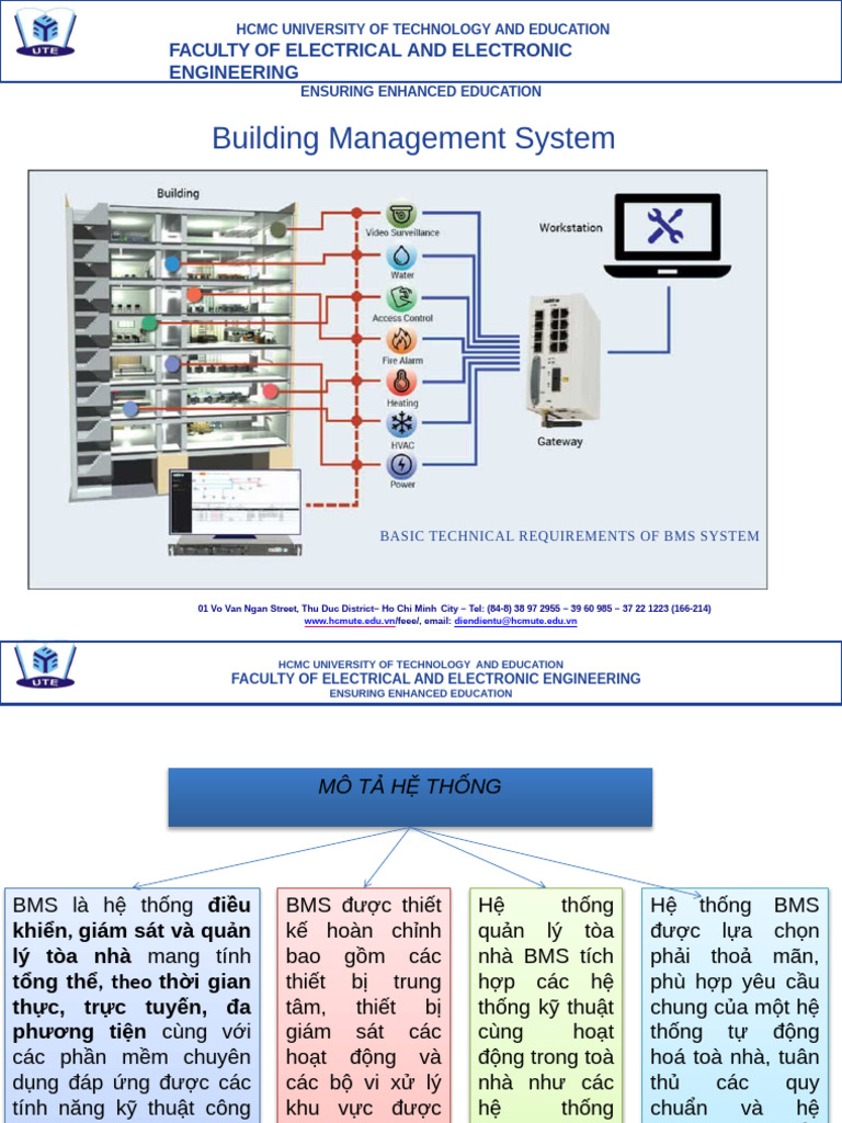 Building Management System_Chapter 2 BMS Technical Requirement_Update | PDF