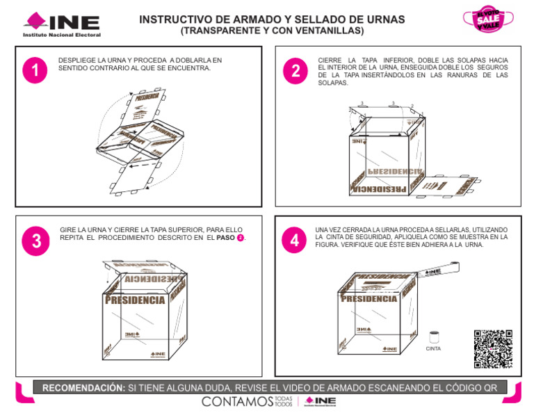 Instructivo Armado Urna 2022 | PDF