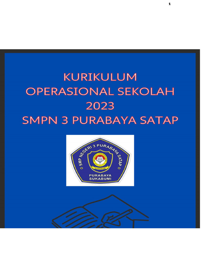 KOSP SMPN 3 Purabaya Satap | PDF | Indonesia