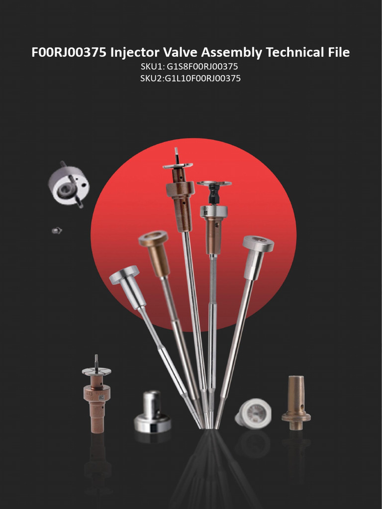 F00RJ00375 Injector Valve Assembly Technical File | PDF