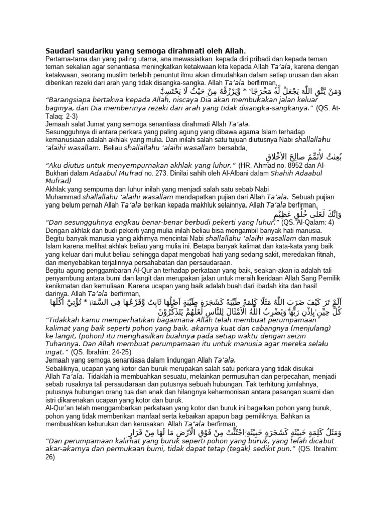 Jangan mudah berkata kotor | PDF