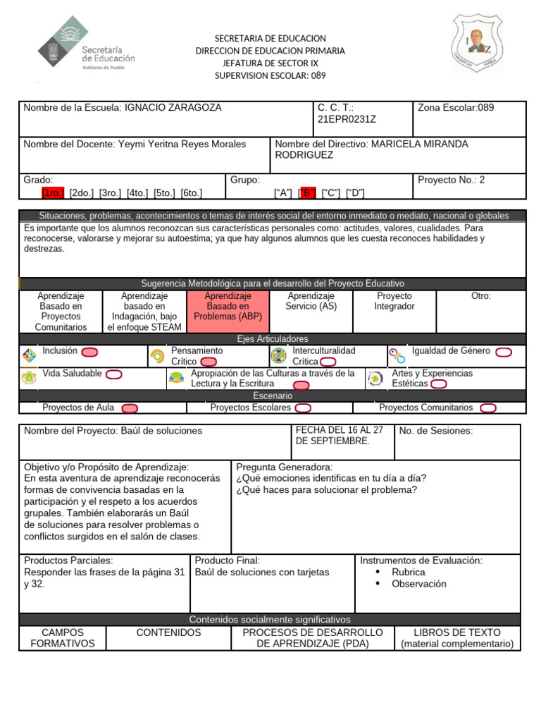 Segunda Quincena Planeaciòn | PDF