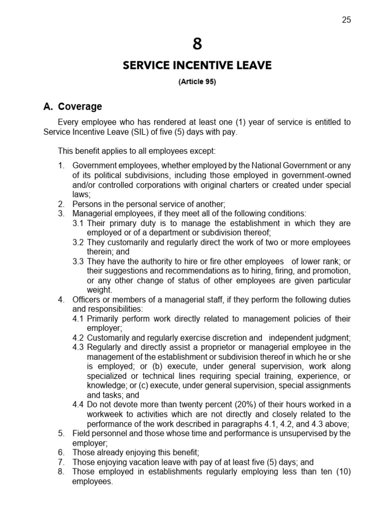 Leave Benefits | PDF