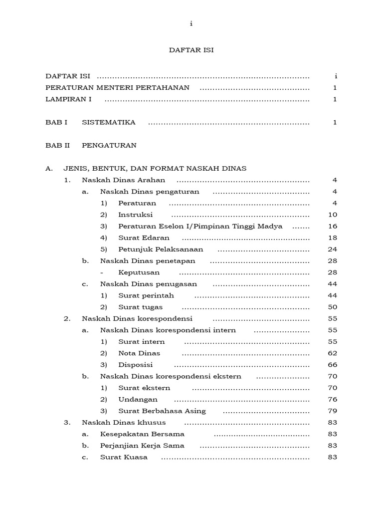 Daftar Isi | PDF