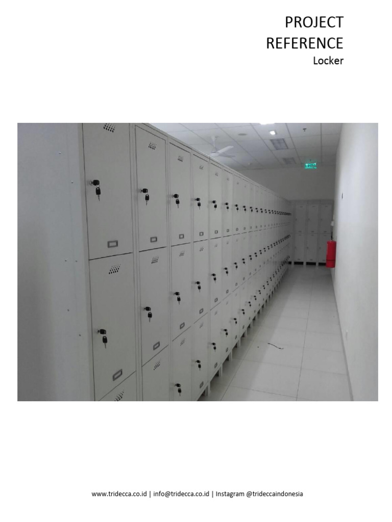 Bagi Project References LOCKER | PDF