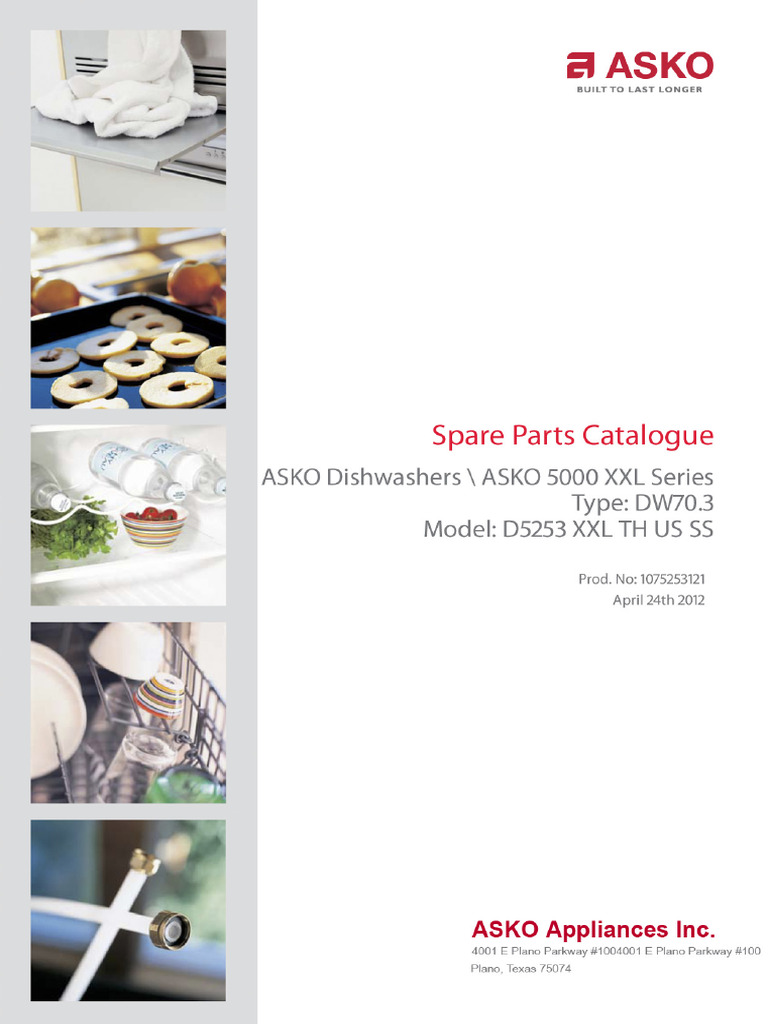 Asko D5253 XXL TH Us SS | PDF