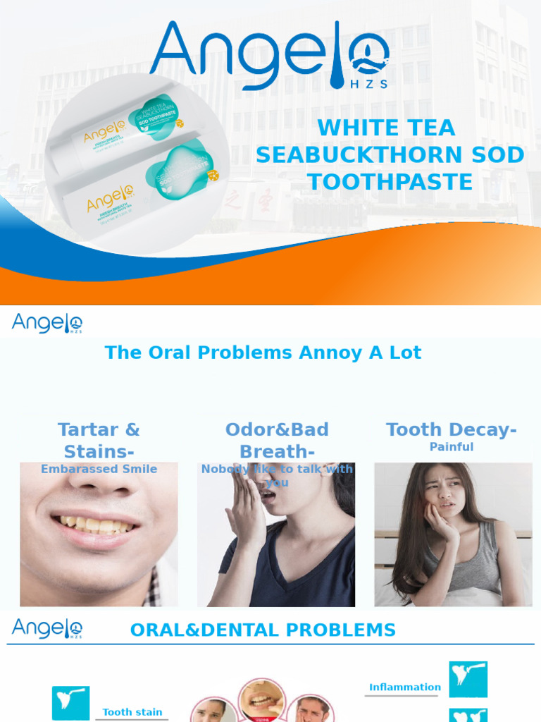 20240130-White Tea Seabuckthorn Sod Toothpaste | PDF | Human Tooth ...