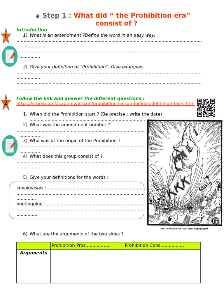 Prohibition Era | PDF