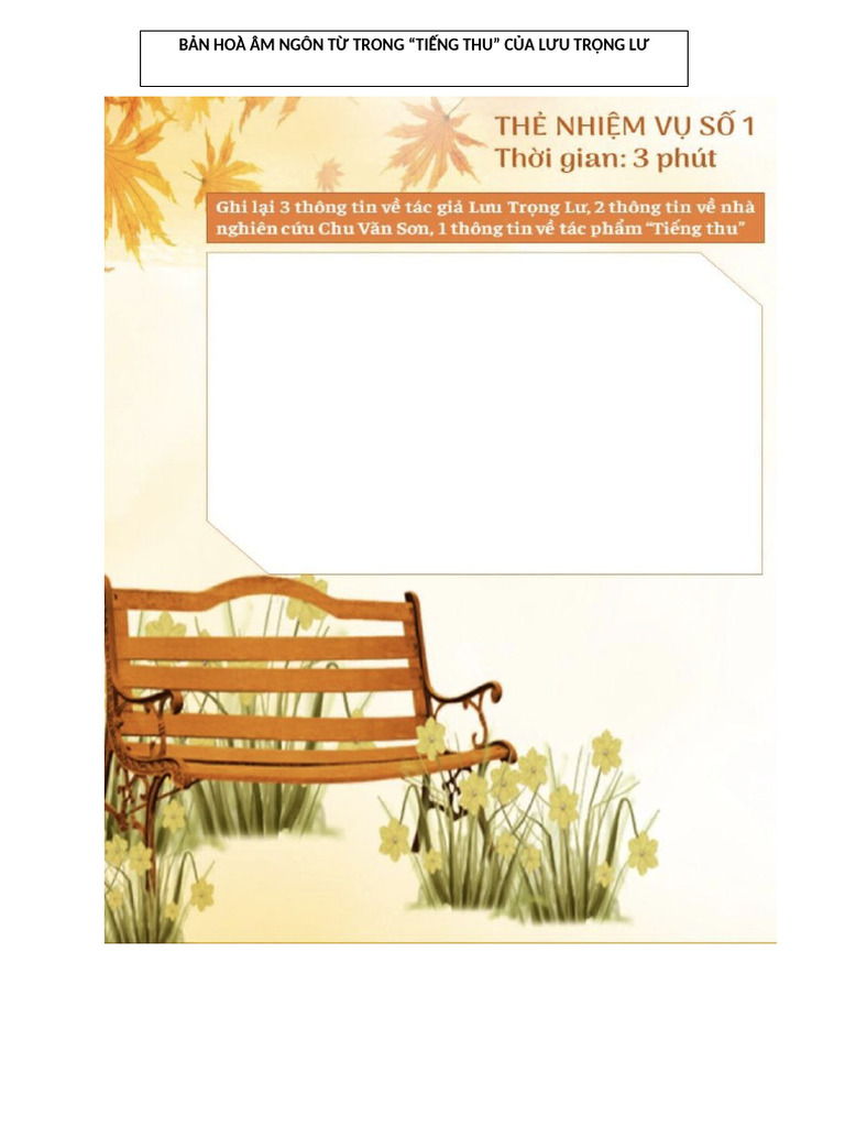 PHT Hoà Âm Ngôn Từ | PDF