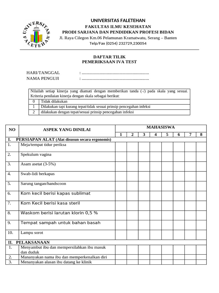 Daftil IVA Test | PDF