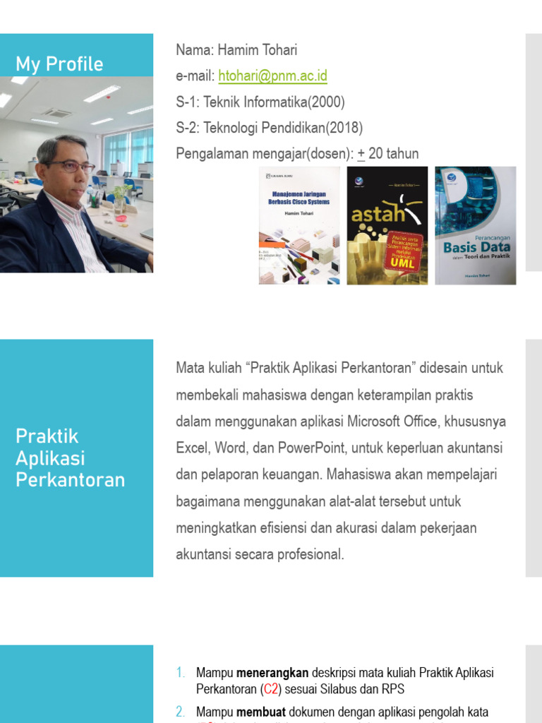 Lec 1 Pengantar | PDF