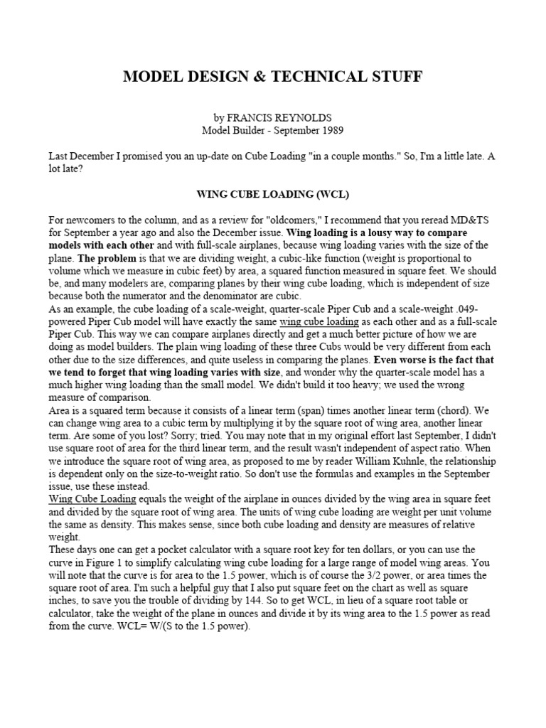 Model Design WCL | PDF