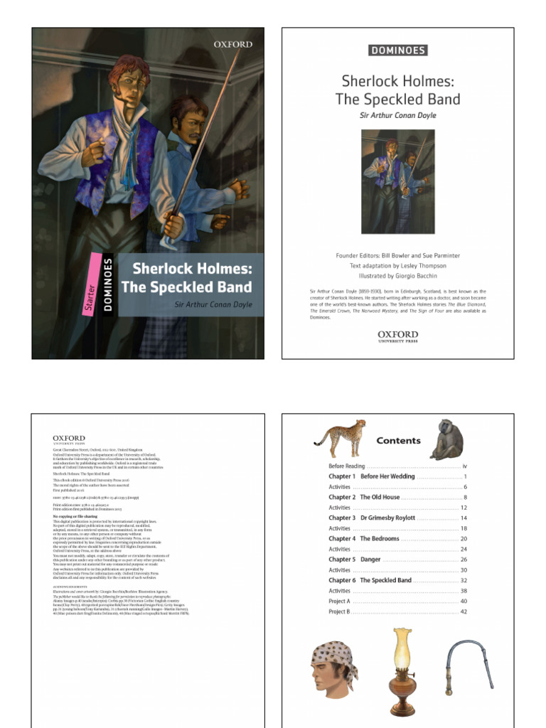 Sherlock Holmes The Speckled Band - C | PDF