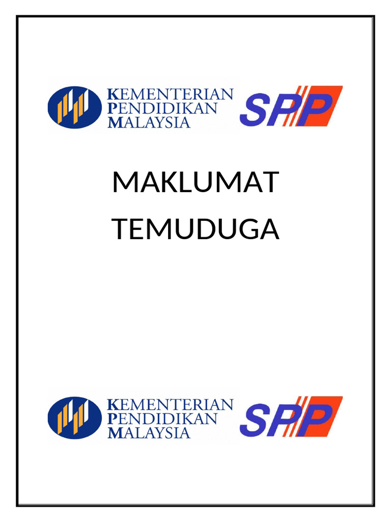 Maklumat Temuduga dan Sijil | PDF